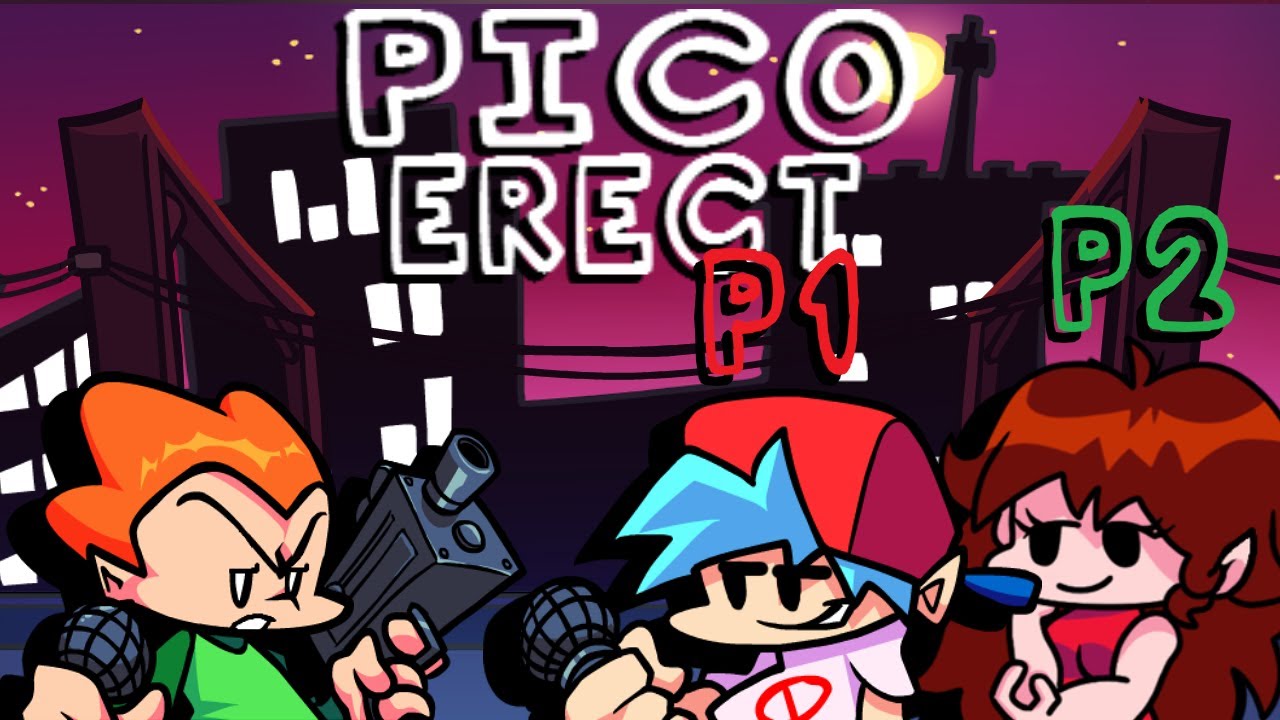 Pico Week Erect Coop?! | Funkin Adventures 3.0 | FNF 2 Players coop ...