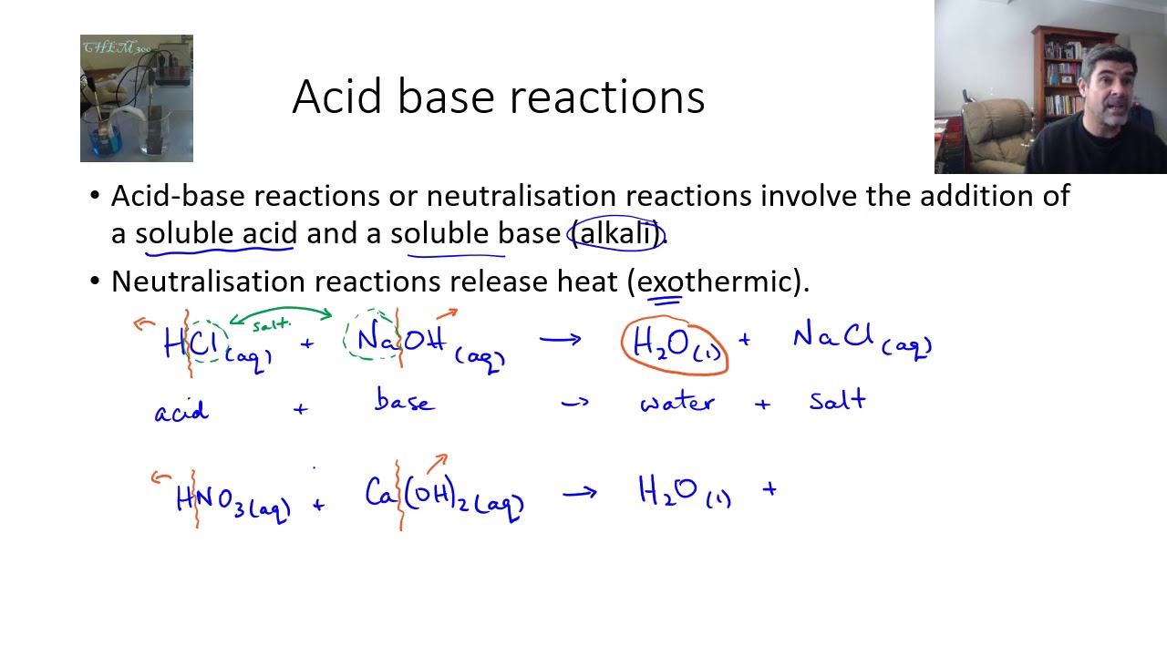 RC#8 Acid base reactions - YouTube