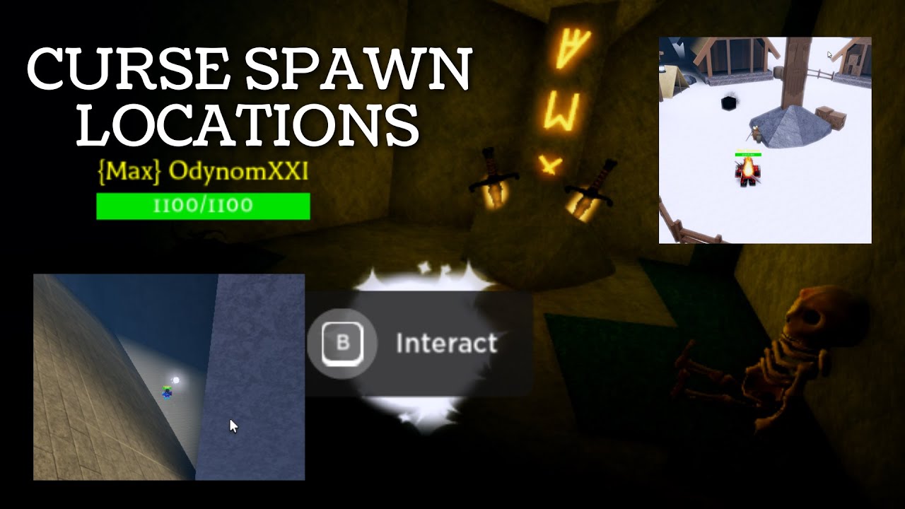 CURSE SPAWN LOCATION PRIMORDIAL ARTS - YouTube