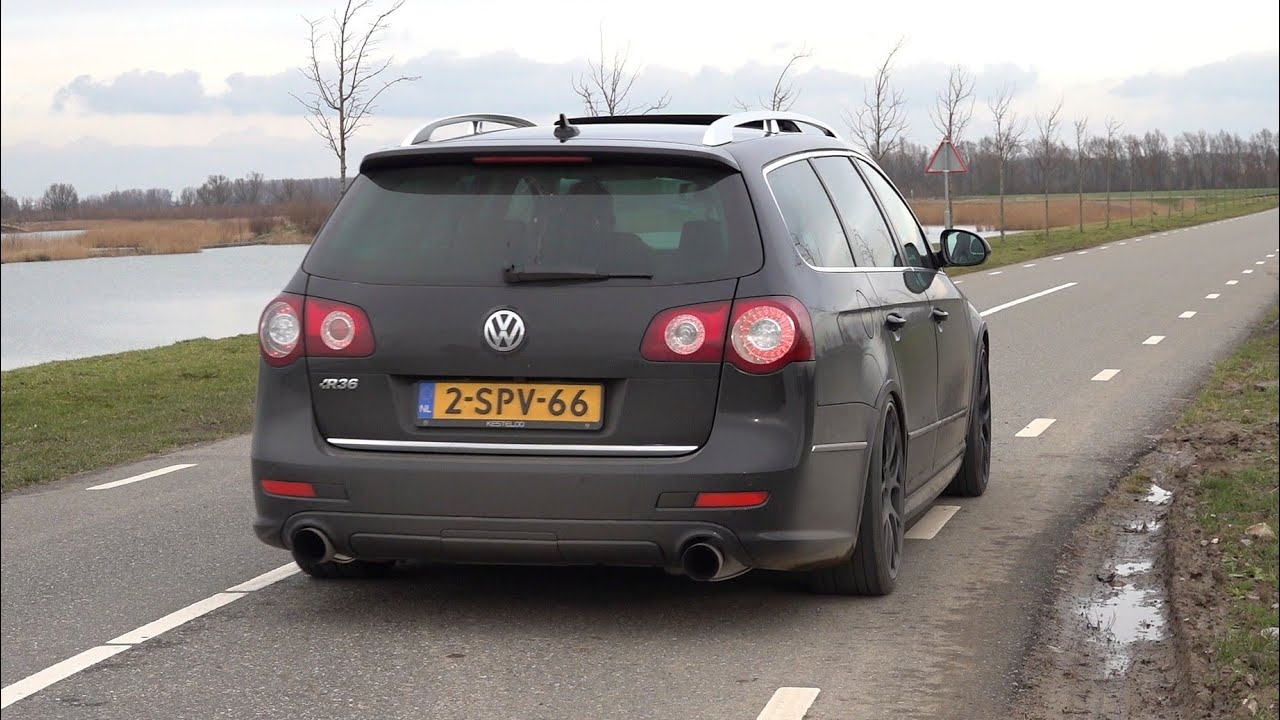 Volkswagen Passat R36 with Milltek Exhaust! BRUTAL SOUNDS! - YouTube