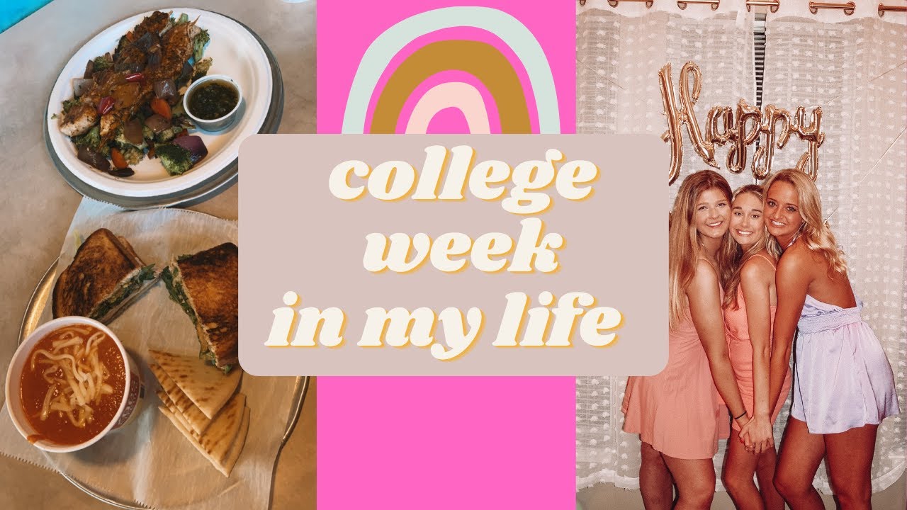 College Week in my Life: AU - YouTube