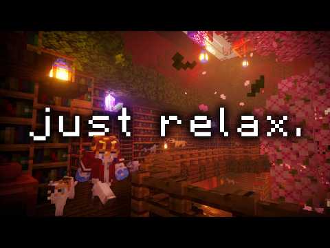 turn off your brain for a bit... (minecraft music w/ ambience)
