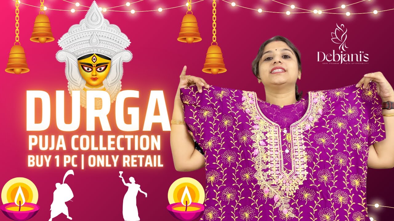 🛍️ Best Durga Puja 2023 Nighty Collection at Best Price | New Nighty ...
