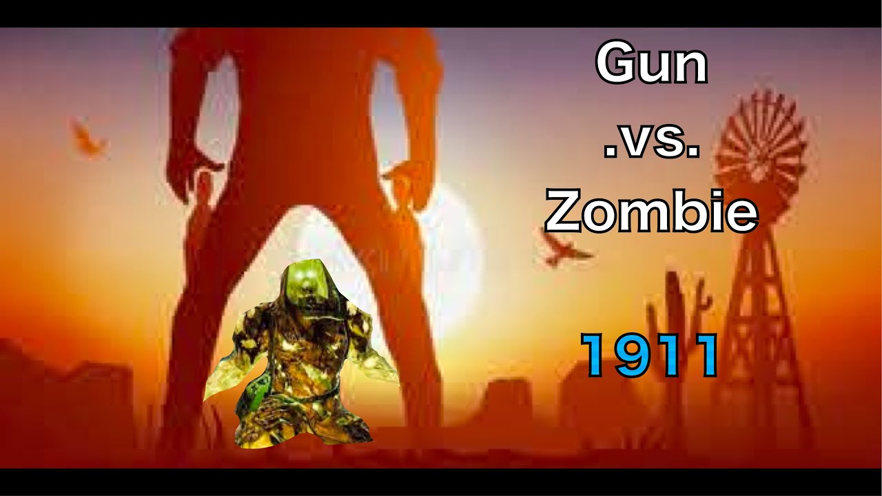 1911 GUN VS ZOMBIES//NEW SERIES - Cold War Zombies - YouTube