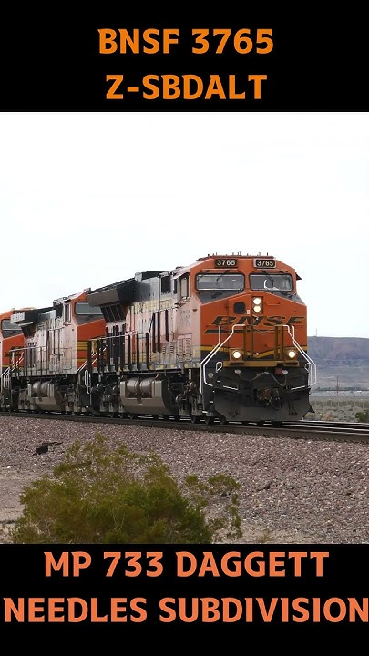 BNSF 3765 EB Z-SBDALT San Bernardino, CA to Alliance, TX 2-23-2024 #bnsf #railway #automobile ...