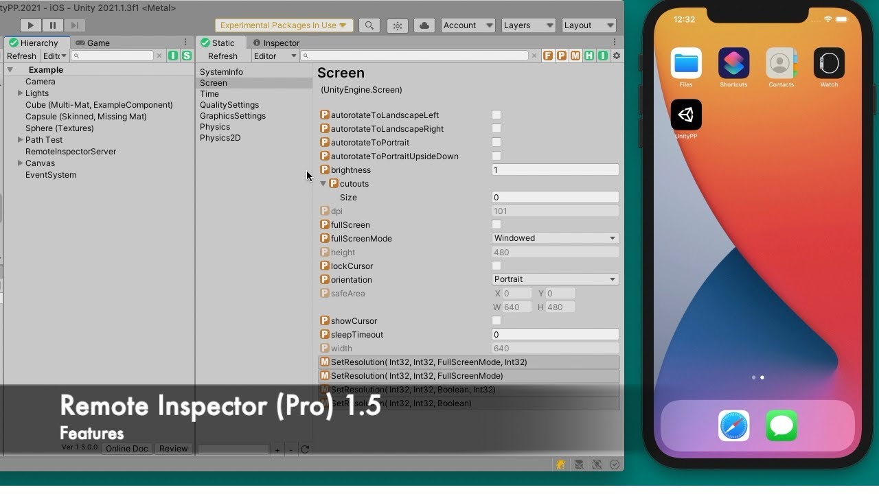 Remote Inspector (Pro) 1.5 - Features - YouTube