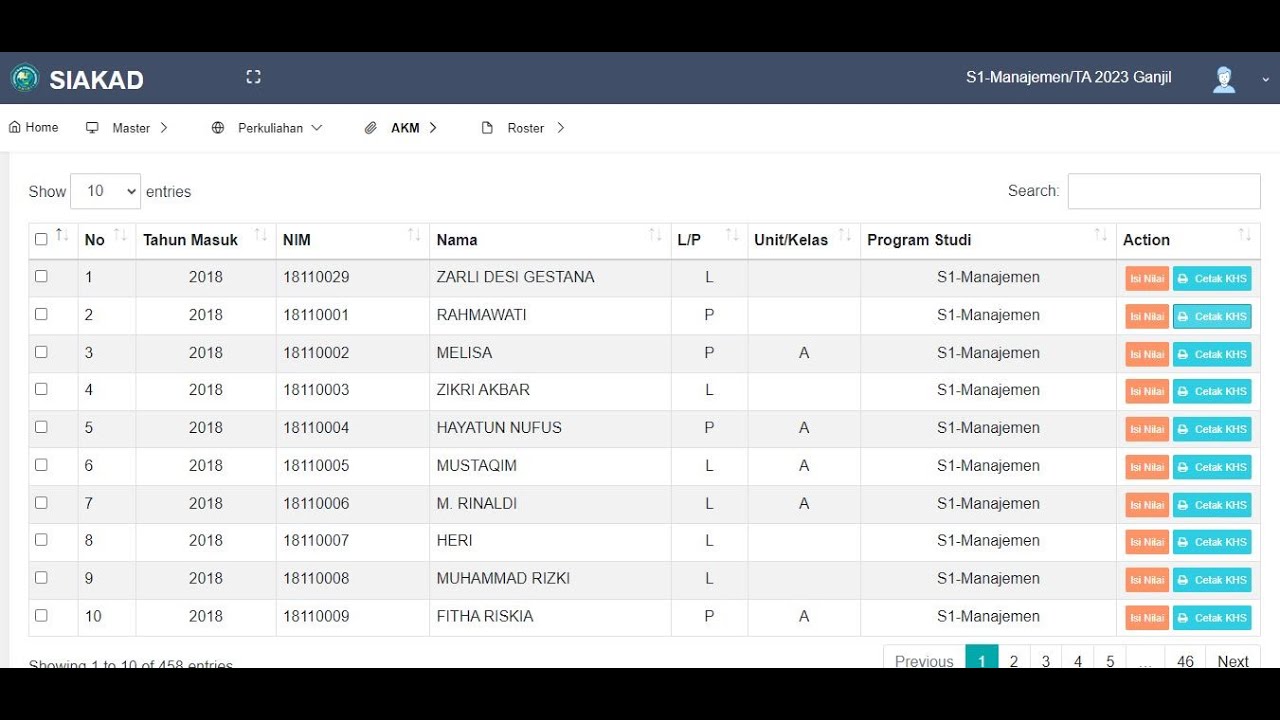 Cara Update Nilai Siakad (Siakad Baru) dari Nilai Feeder - YouTube