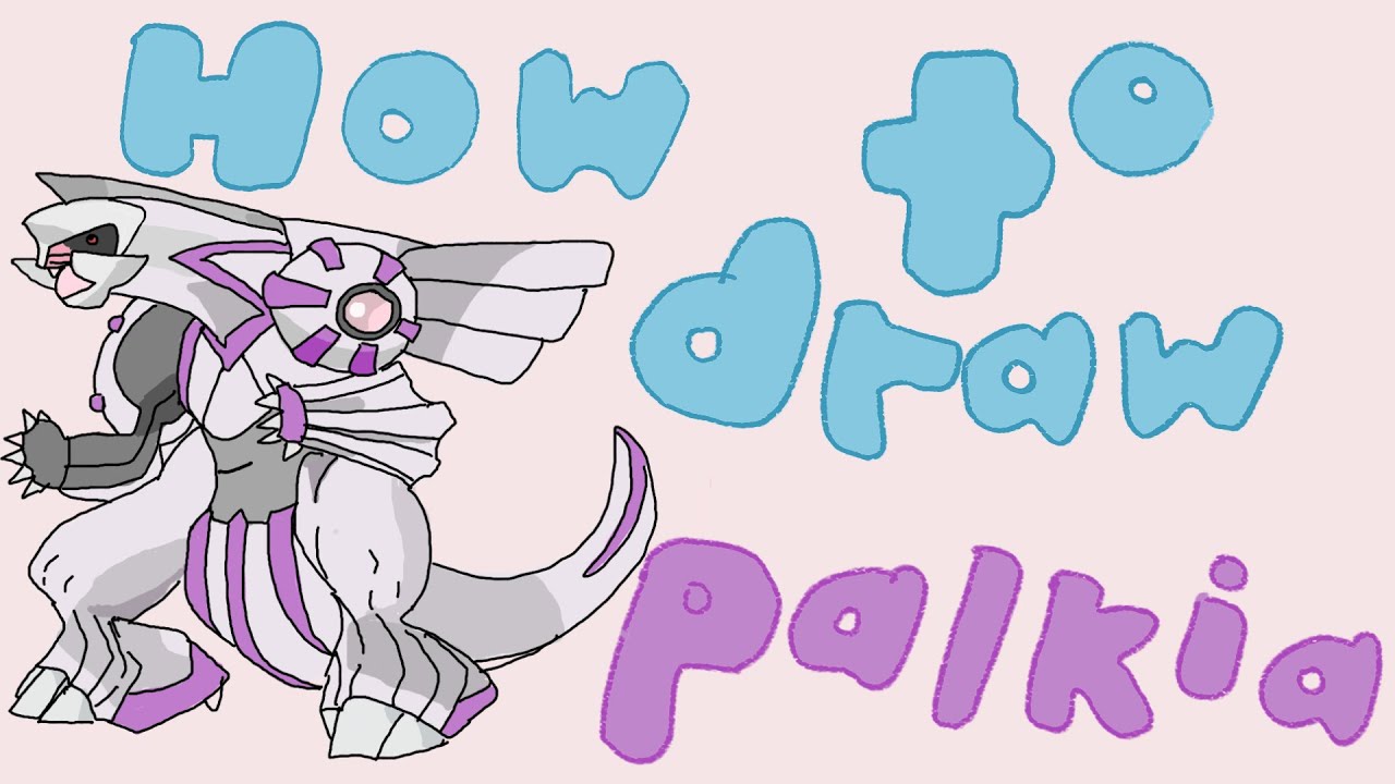 How to draw Palkia - YouTube