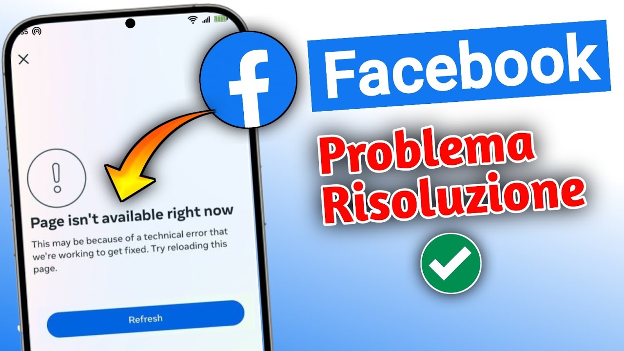 Come risolvere il problema "La pagina non è disponibile al momento" su ...