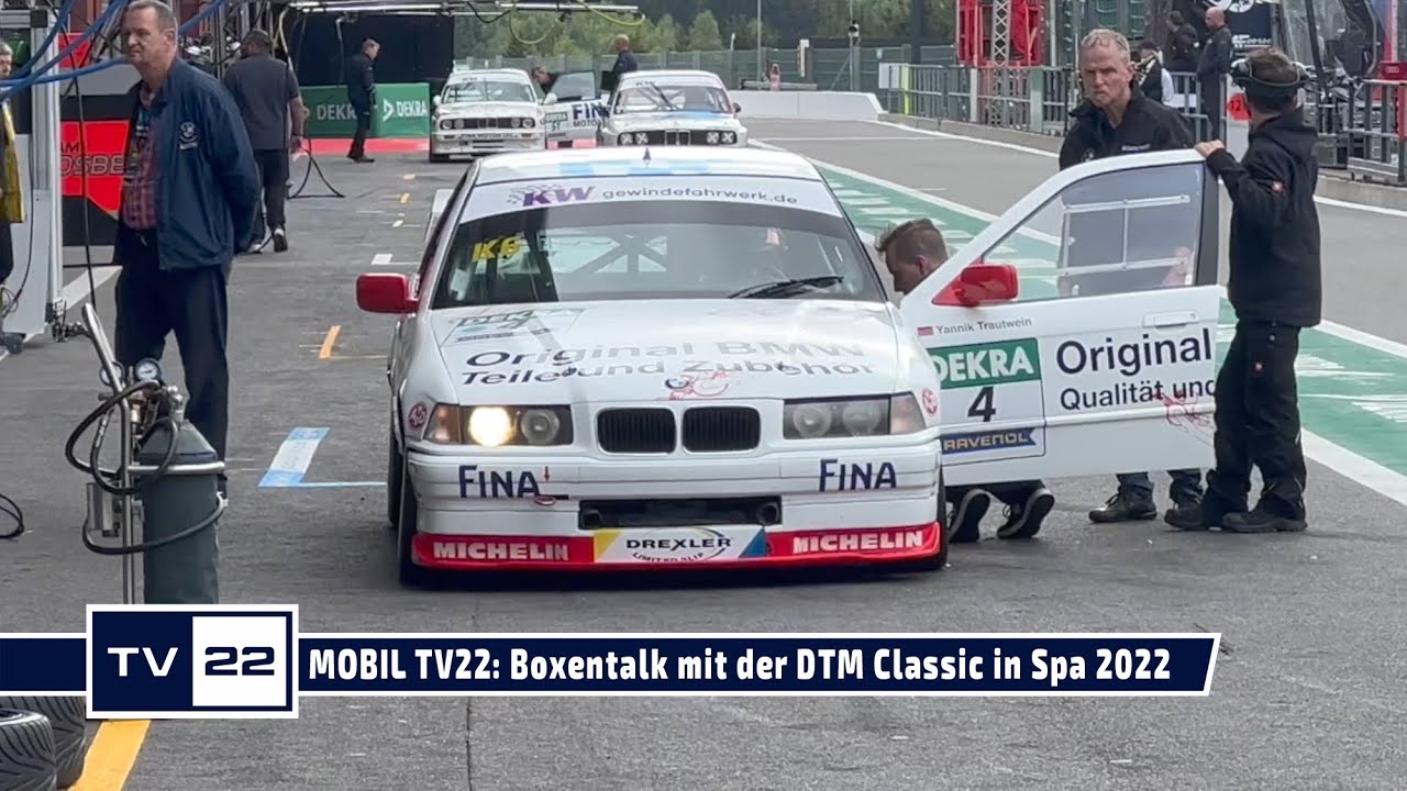 MOTOR TV22: DTM Classic Boxentalk mit Kris Nissen, Marc Hessel, Prinz ...