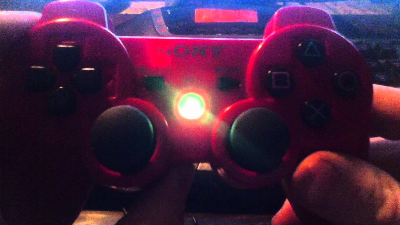 7 color led ps3 controller mod - YouTube
