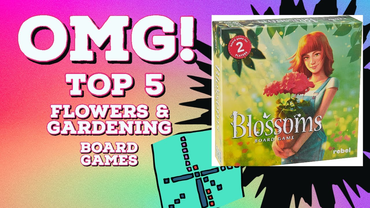 It's Spring Time! Top 5 Flower and Gardening Board Games - YouTube