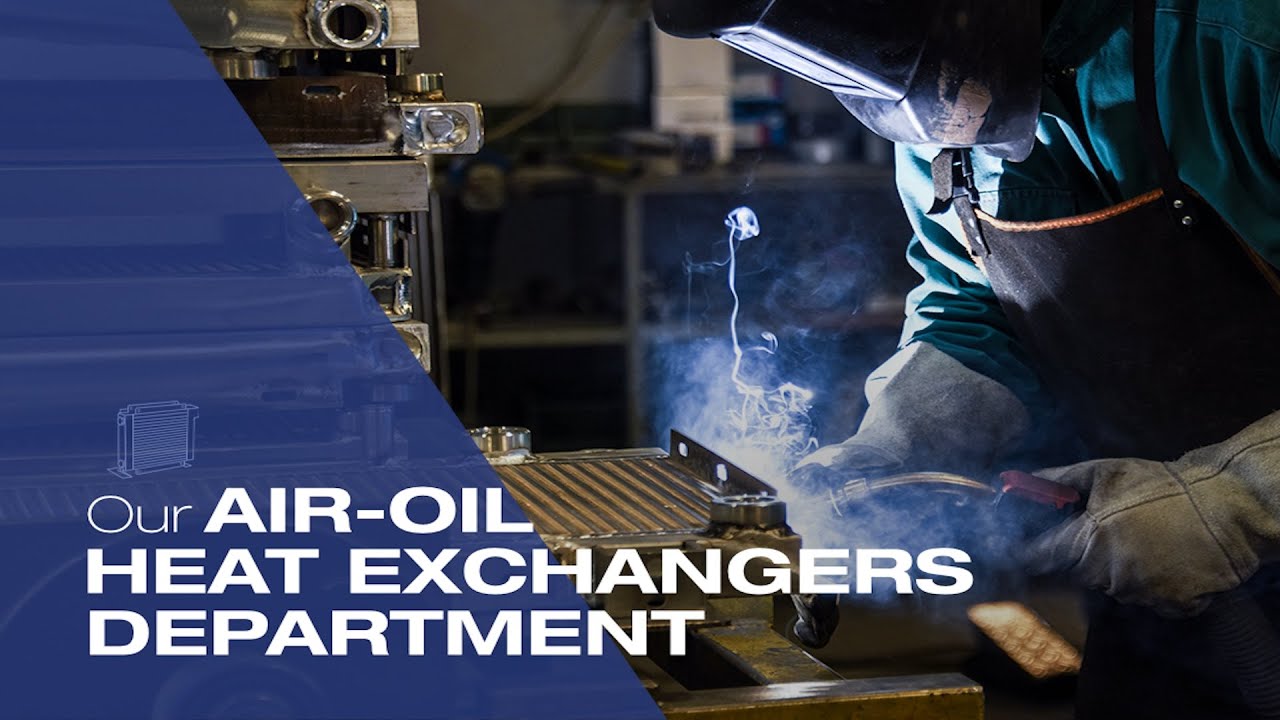 OMT Group | Our air oil heat exchangers department - YouTube