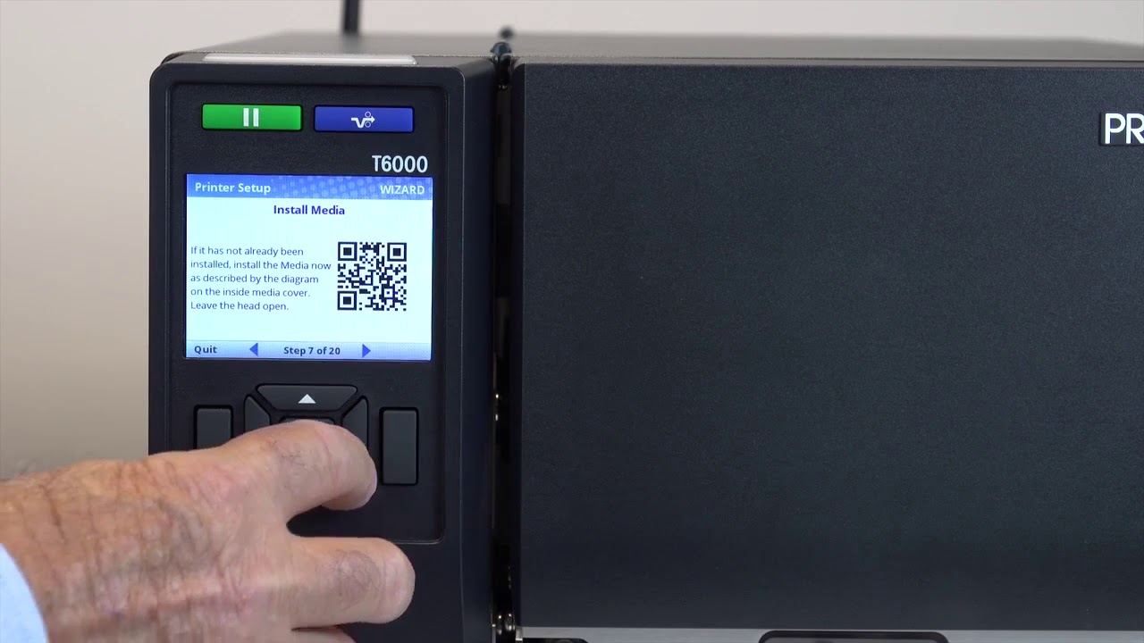 Printronix T6000e - Getting Started - YouTube