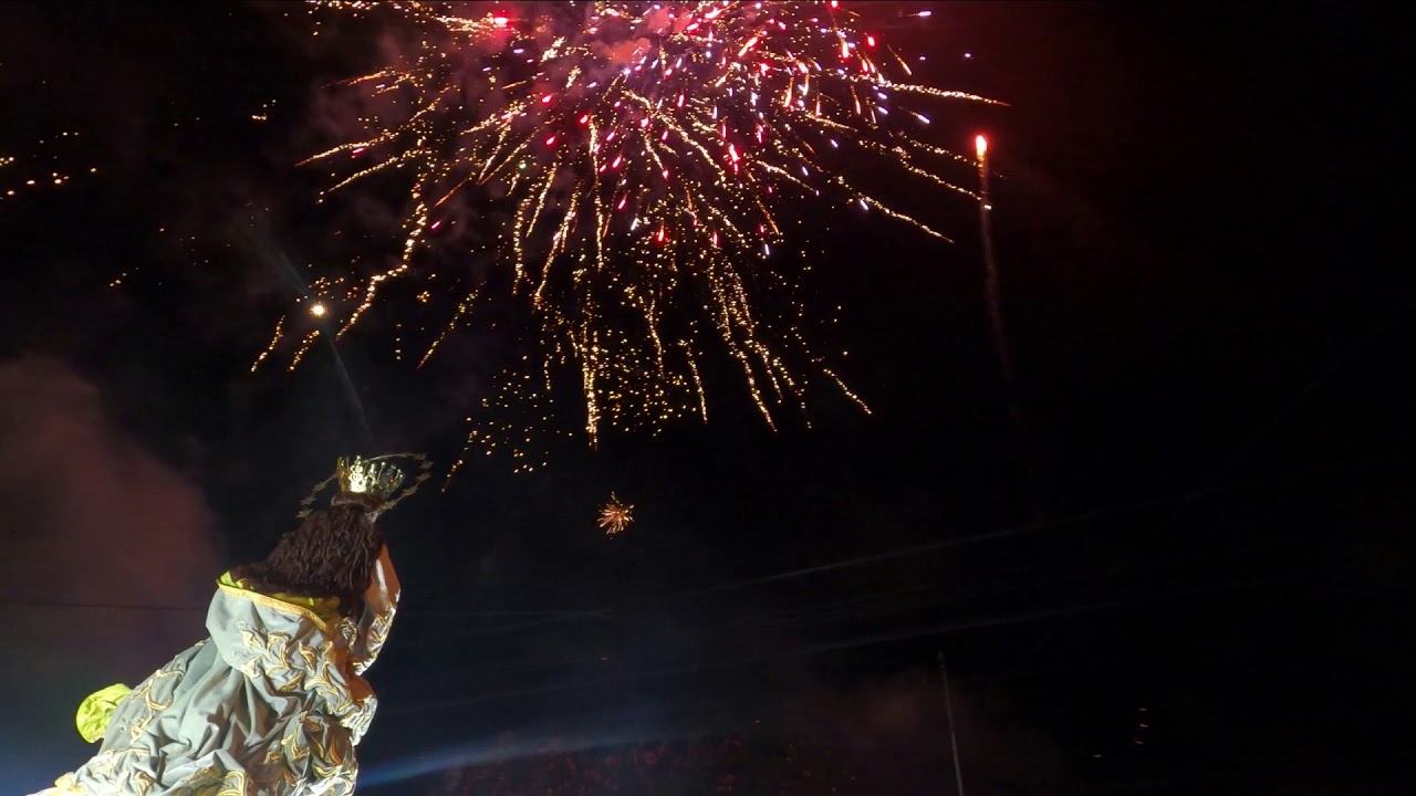 🎆Se ilumina el cielo en honor a Inmaculada Concepción Reina de La ...