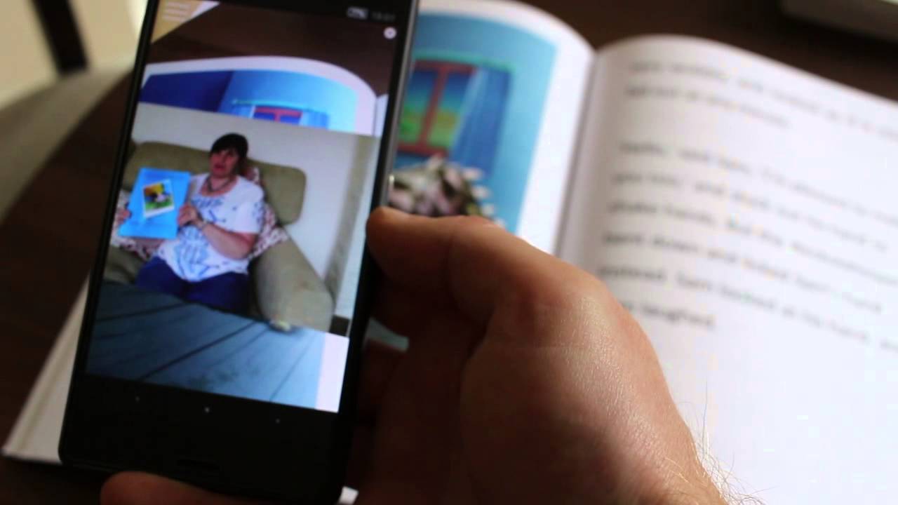 Augmented Reality Story Telling Interactive book for kids - YouTube