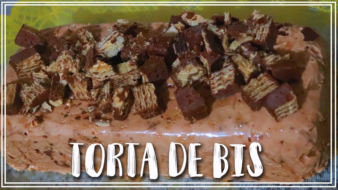 TORTA DE BIS MAIS FÁCIL DO MUNDO/RECEITA SÓ COM 3 INGREDIENTES - YouTube