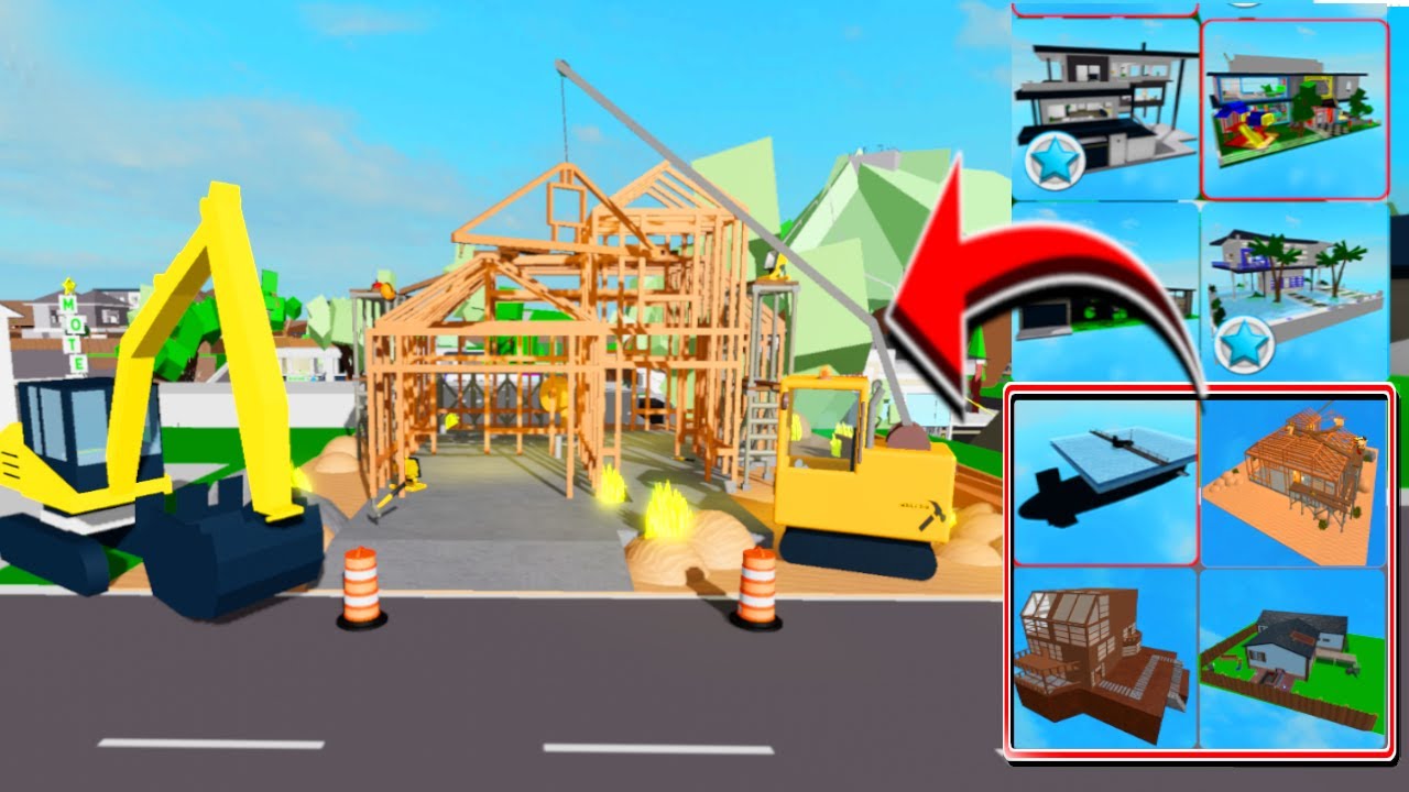 New Construction Update In Roblox Brookhaven RP - YouTube
