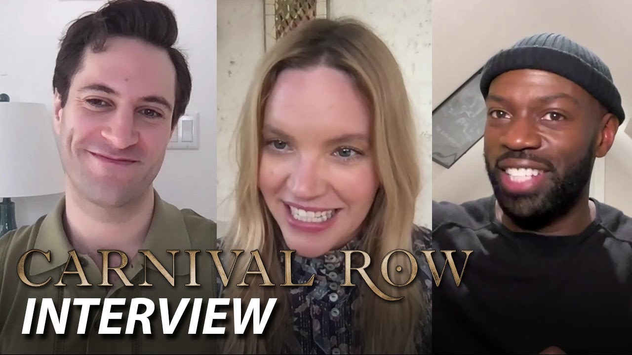 Carnival Row Final Season Interview with Tamzin Merchant, David Gyasi ...
