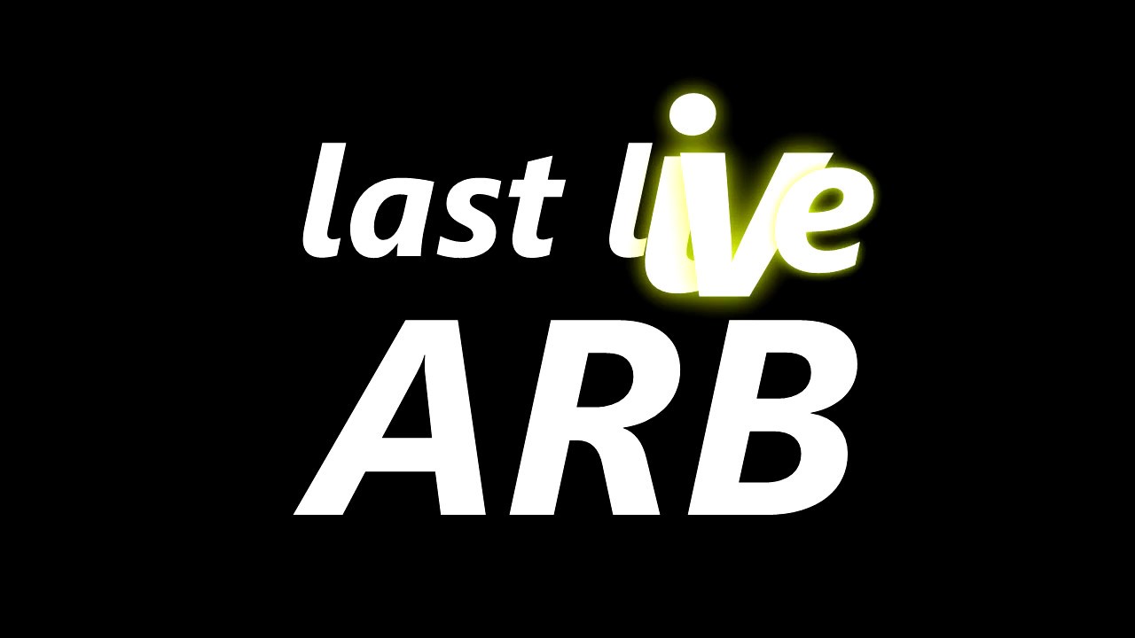 Last LIVE “ARB is” - YouTube