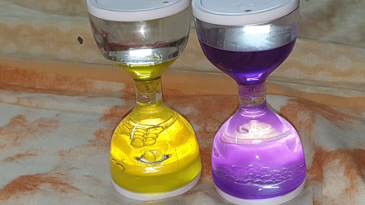 S Y liquid hourglass . - YouTube