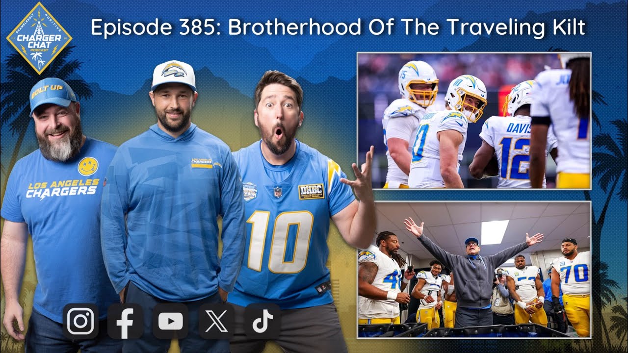 Chargers Clinch Playoffs | Charger Chat Pod | Brotherhood Of The ...