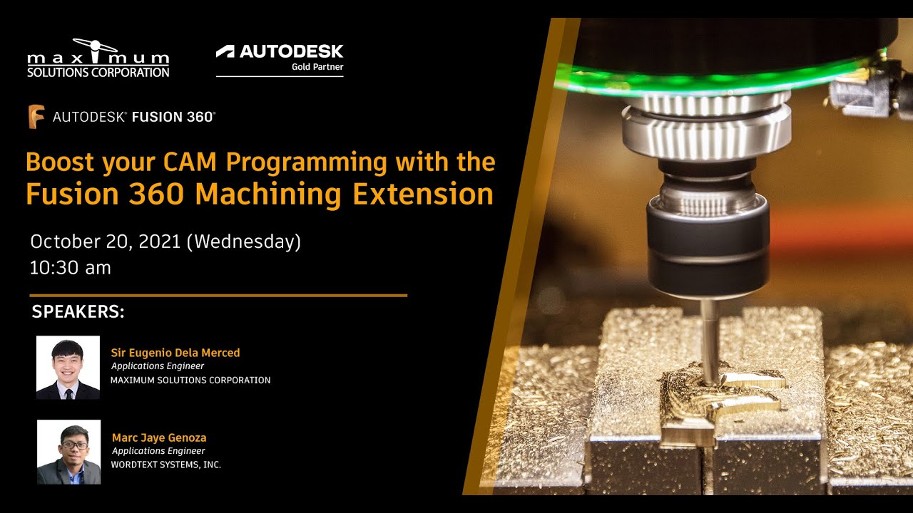 Boost your CAM Programming with the Fusion 360 Machining Extension ...