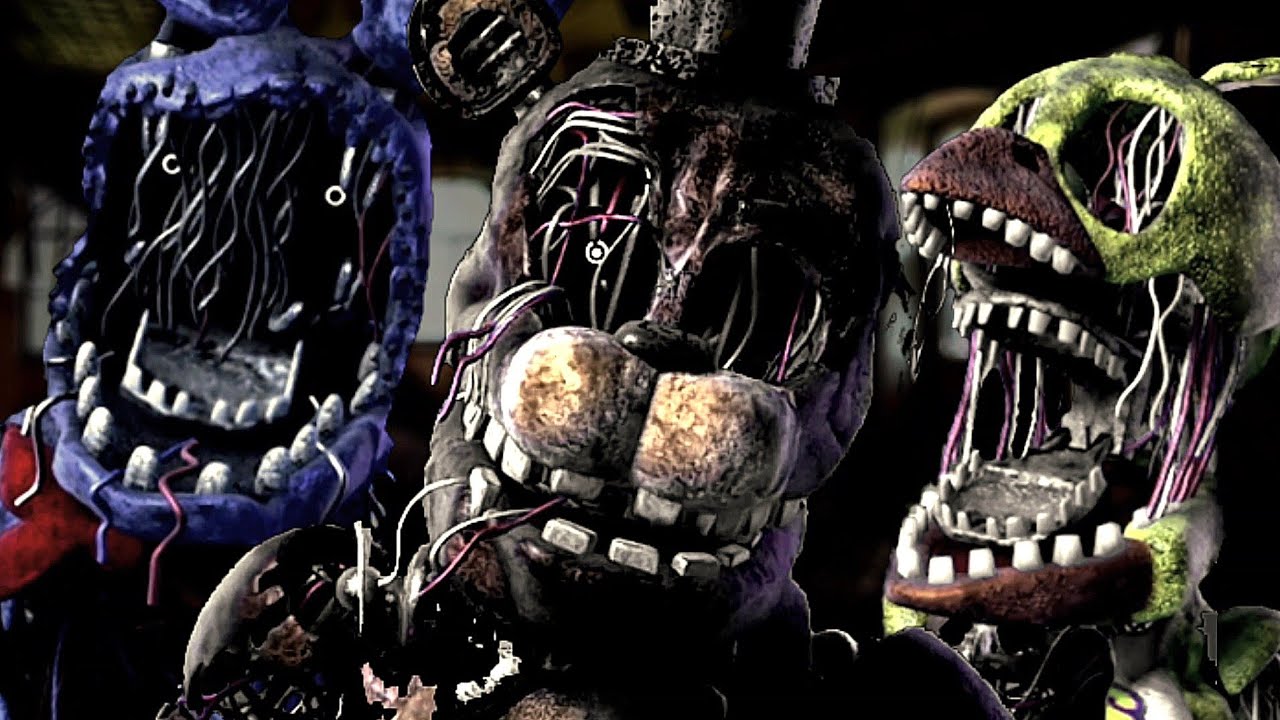 Vozes dos Rotten animatronics | FNAF AR/ FNAF SONG. - YouTube