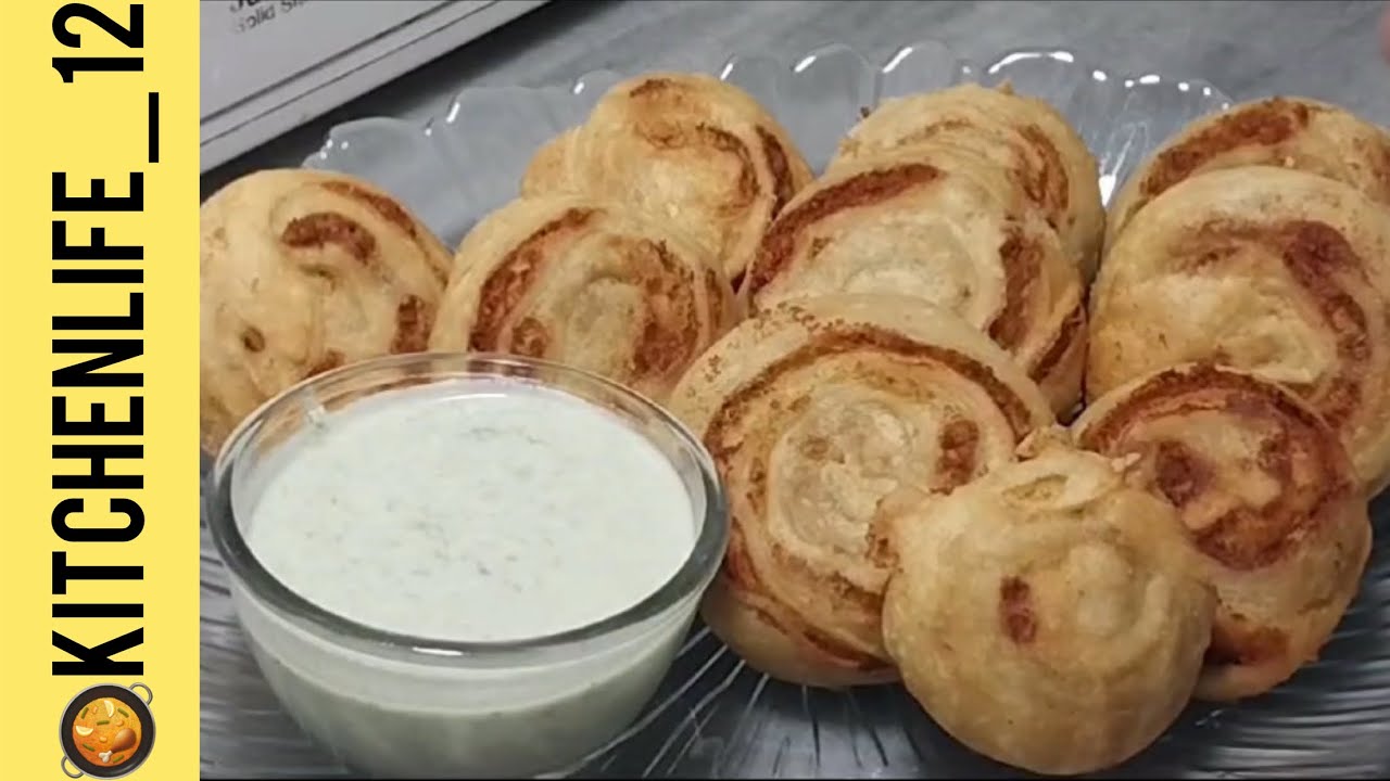 Pin Wheel Samosa Recipe by @kitchenlife_12 -Ramzan Special Iftar Menu ...