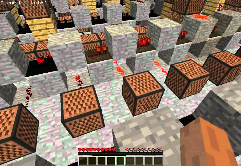 Minecraft Note Block Songs: Party Rock Anthem by LMFAO - YouTube