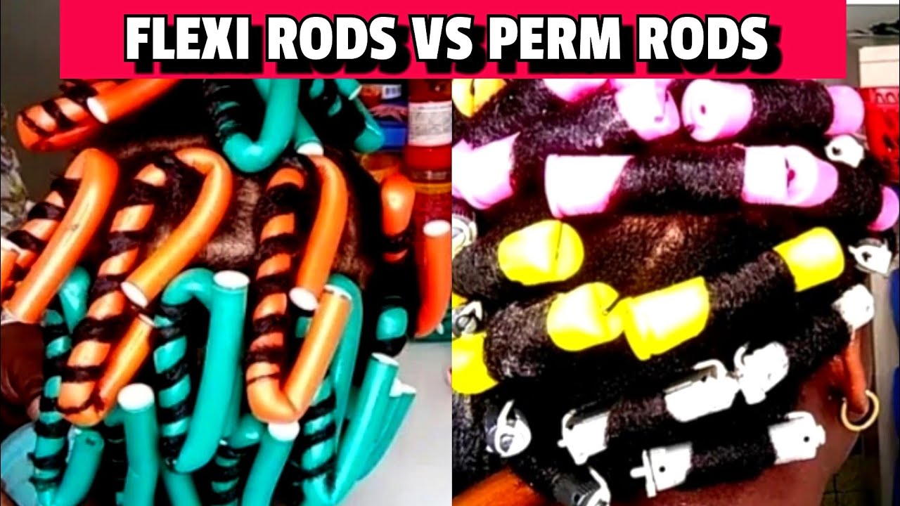 THE DIFFERENCE between a FLEXI ROD SET and a PERM ROD SET on NATURAL ...