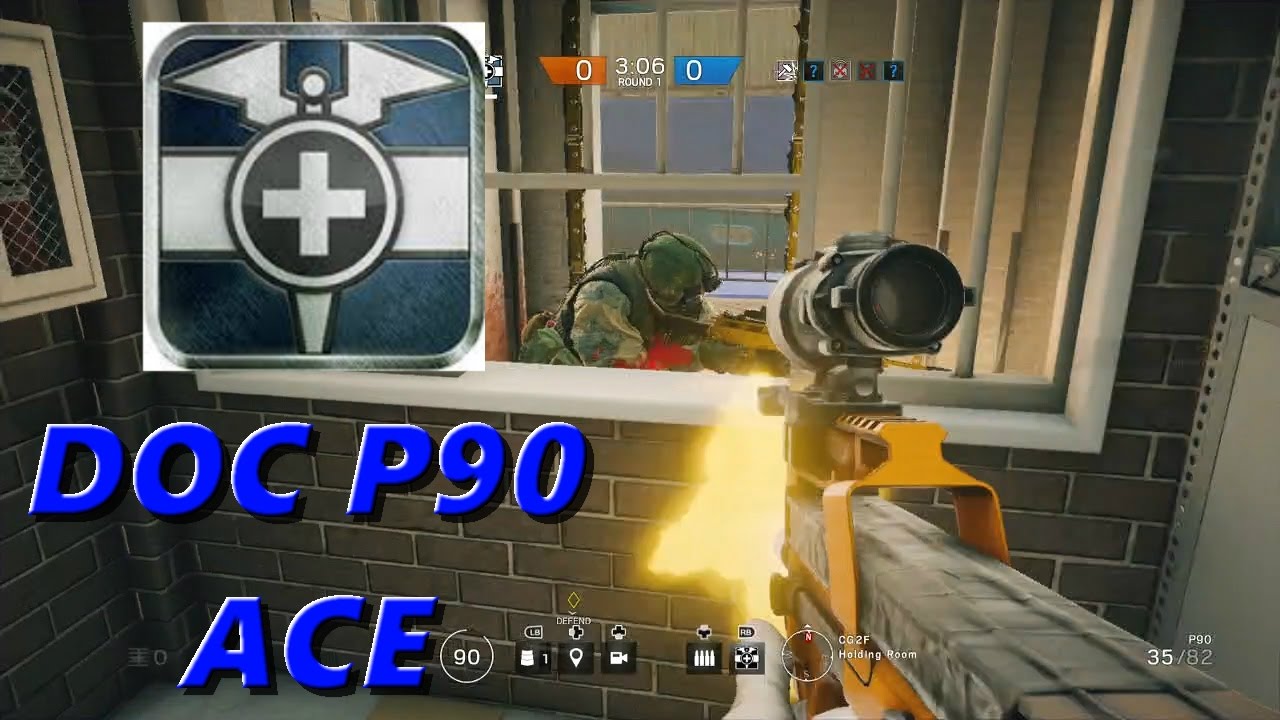 Doc P90 Ace - Rainbow Six Siege Funny Moments - YouTube