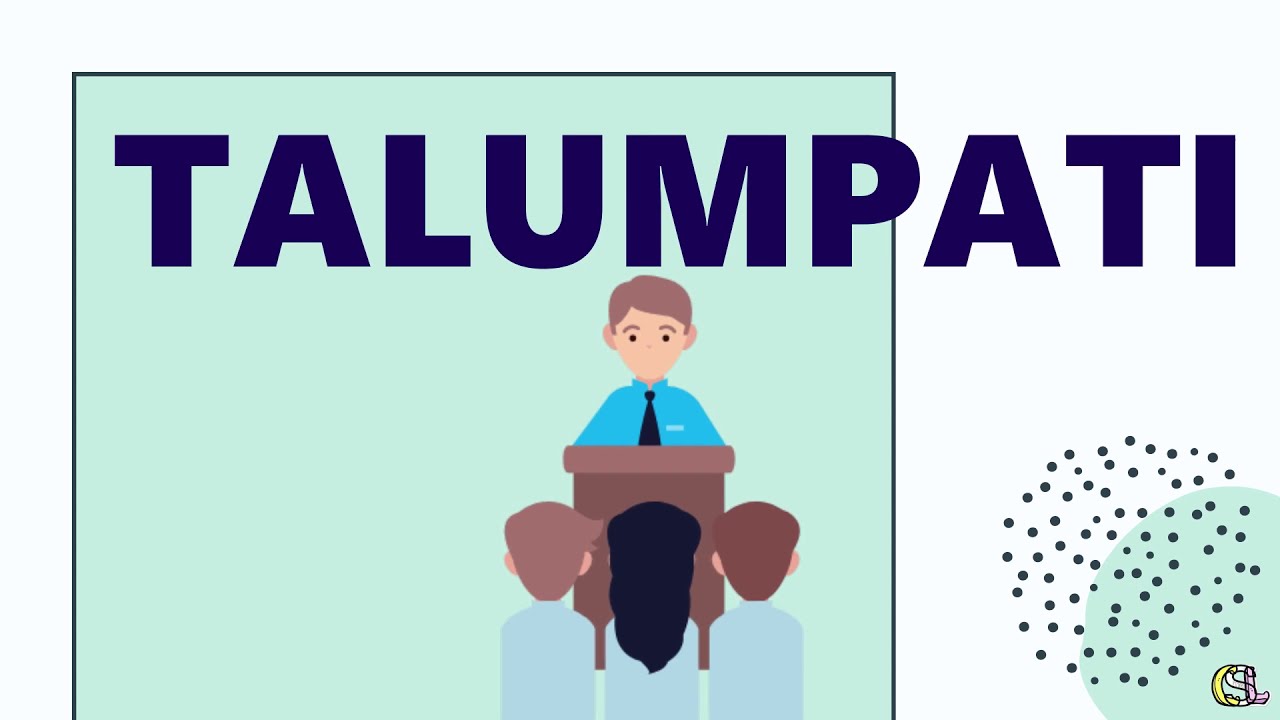 SANAYSAY AT TALUMPATI - YouTube