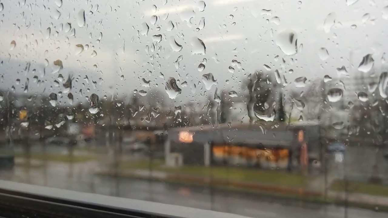 Window Rain Drip Water Wet Disc Run Off No Copyright Video - YouTube