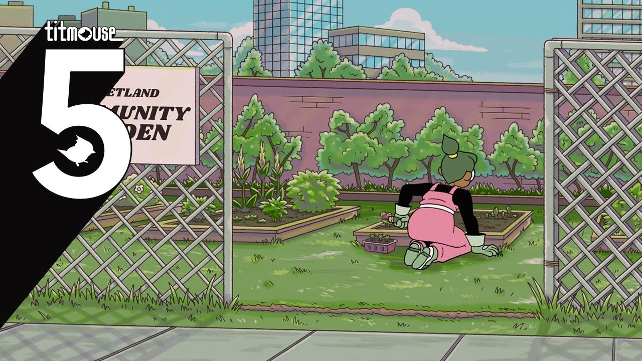 THE GARDEN KNIGHT by Tim Larade - Titmouse 5 Second Day - YouTube