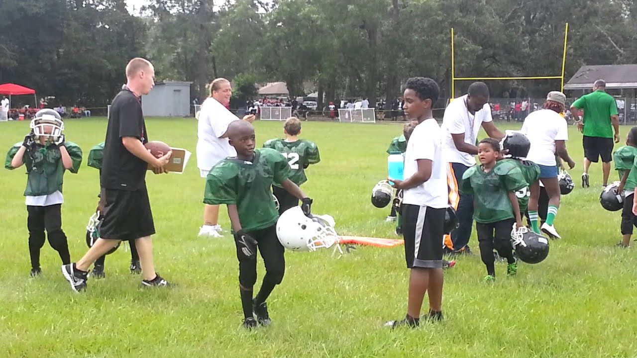 Tiny mite bulls vs west duval sharks - YouTube