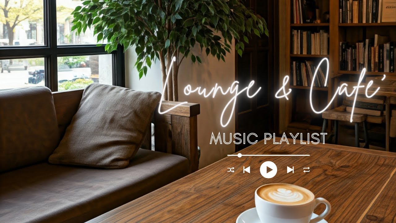 ☕ Lounge & Cafe' BGM I Smooth Coffee for Background Holidays Music 🪴 ...