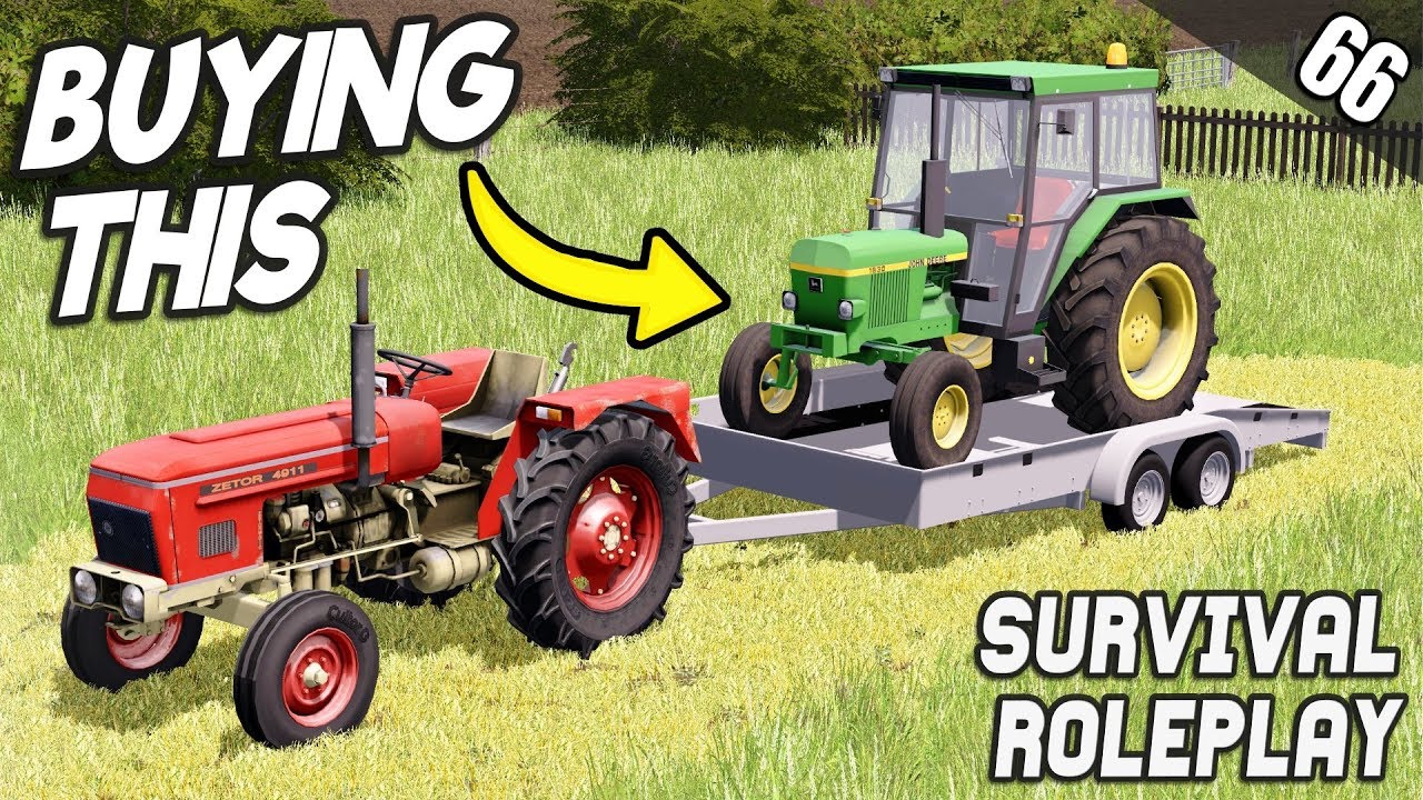 I BOUGHT THE RUNAWAY TRACTOR!! - Survival Roleplay | Episode 66 - YouTube
