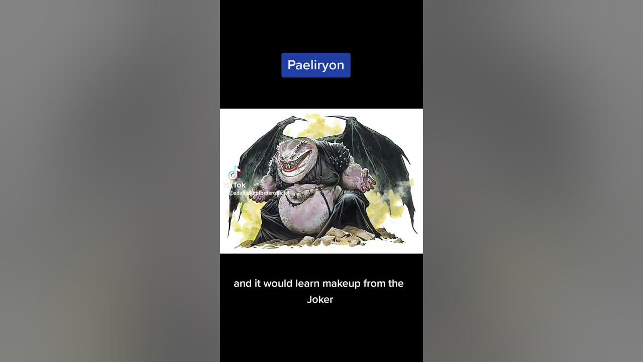 DnD - Fanged Fridays - Paeliryon - YouTube