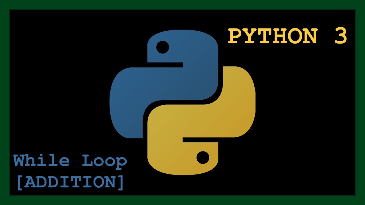 Python With Pycharm - Adding to the While Loop Video - YouTube