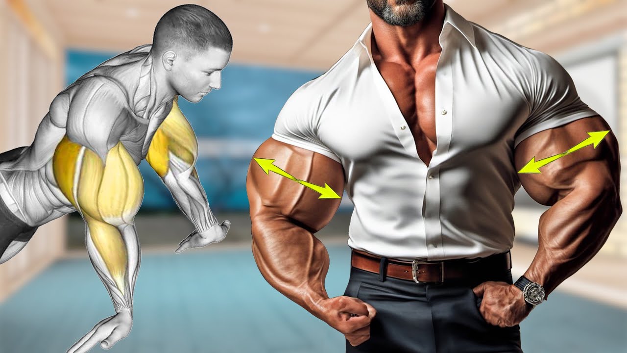 6 Biceps and Triceps Exercises to Get HUGE ARMS - YouTube
