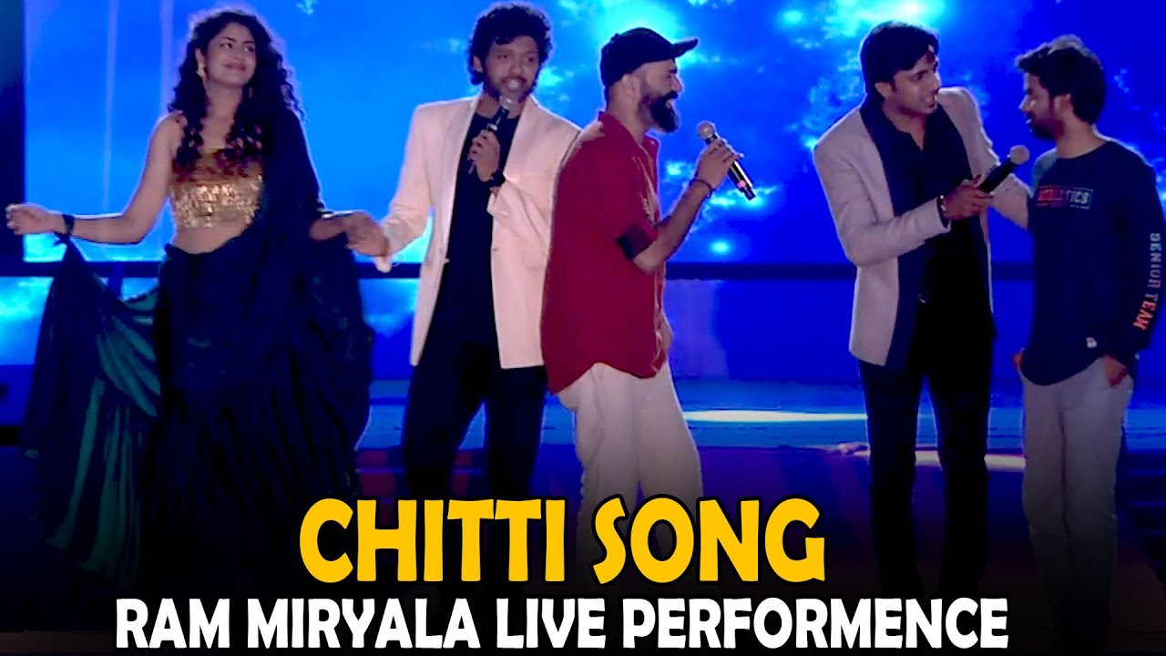 Chitti Song Live Performance By Ram Miryala | Naveen Polishetty | Faria ...