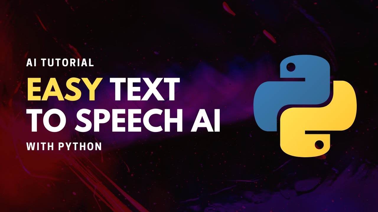 Extremely Easy Text To Speech AI Python Beginner Tutorial YouTube extremely-easy-text-to-speech-ai-python-beginner-tutorial-youtube