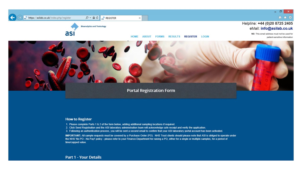 ASI Lab Portal Instructional Video 2020 - YouTube