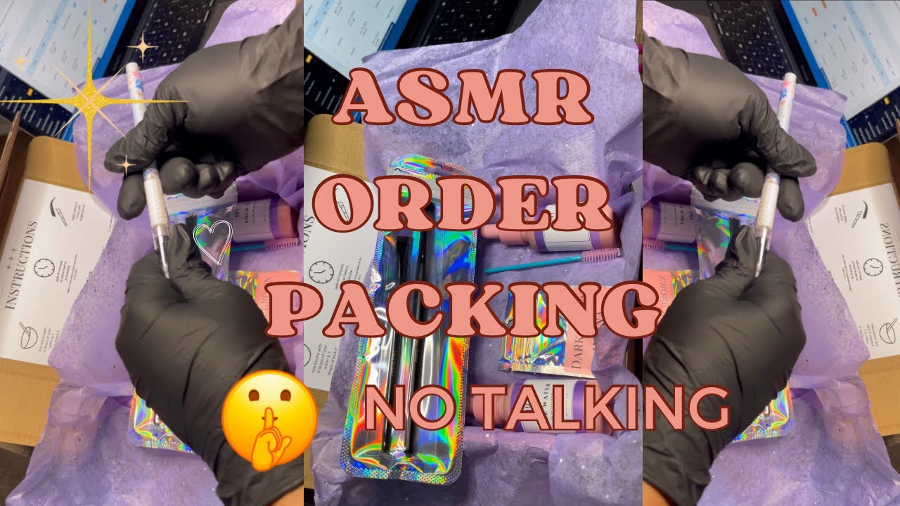 Let’s Pack Some Orders | ASMR | 🤫 No Talking | Order Packing | Small ...