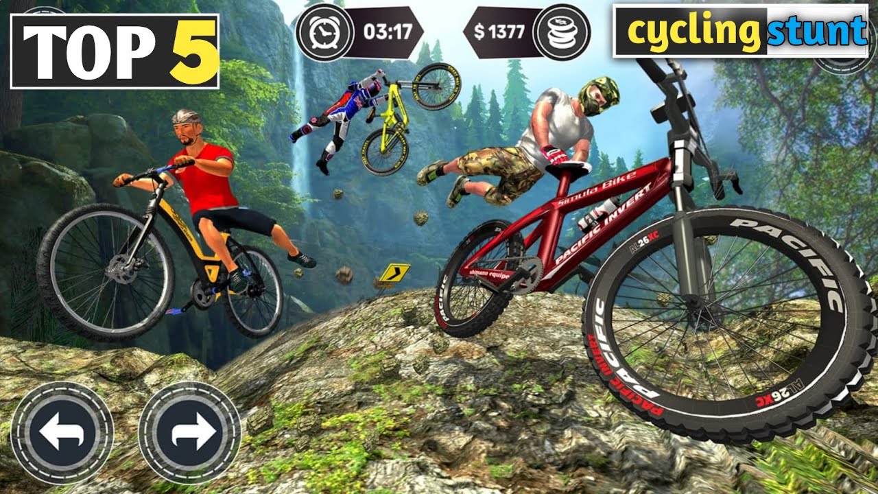 TOP 5 BEST CYCLING STUNT GAMES FOR ANDROID | OFFROAD CYCLING GAMES ...