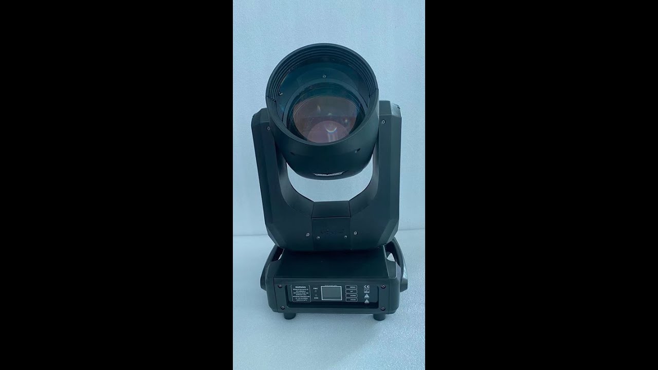 sharpy beam 295W moving head wash dmx stage lighting - YouTube