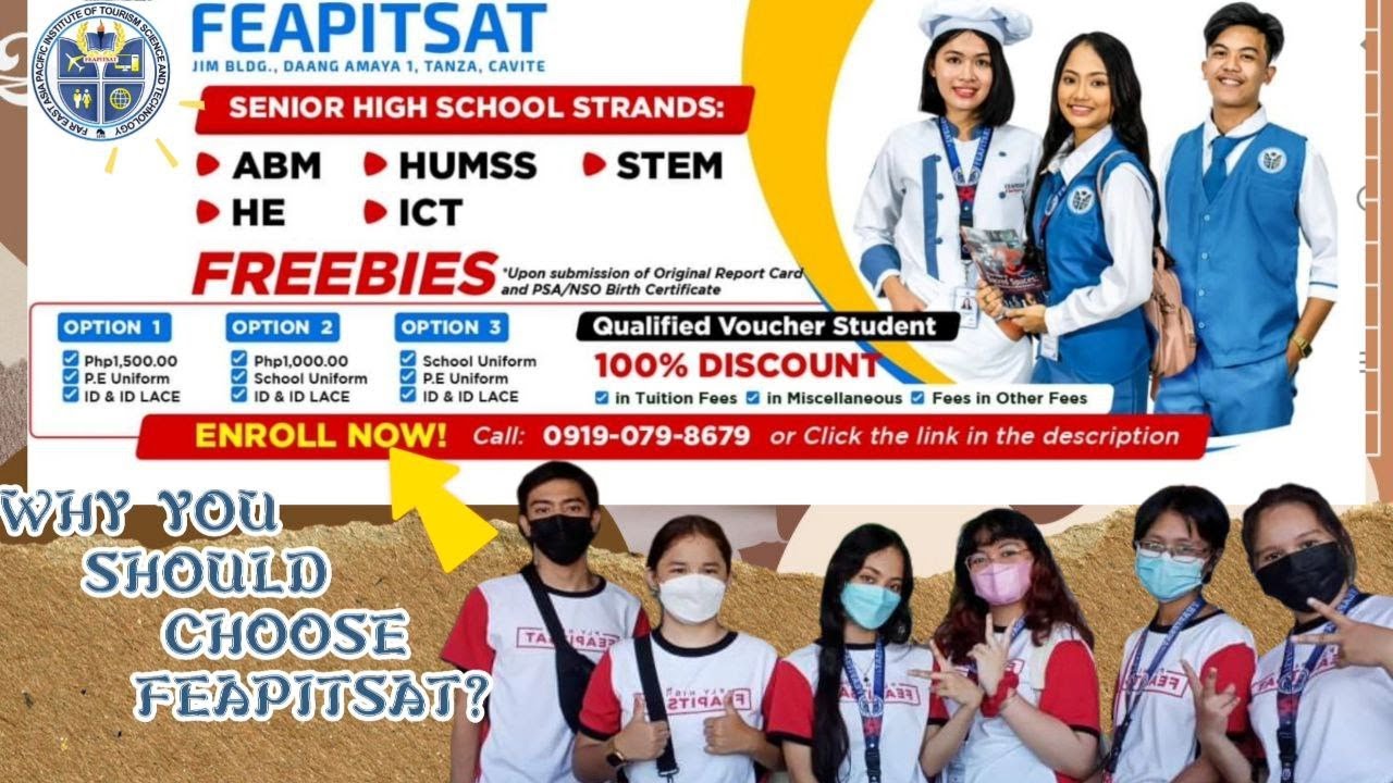 Vlog #3 :🌹~Why you should choose FEAPITSAT?~ 🌹 - YouTube