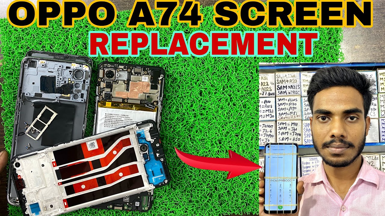 Oppo A74 Screen Replacement || Oppo A74 Display Replacement || Best ...