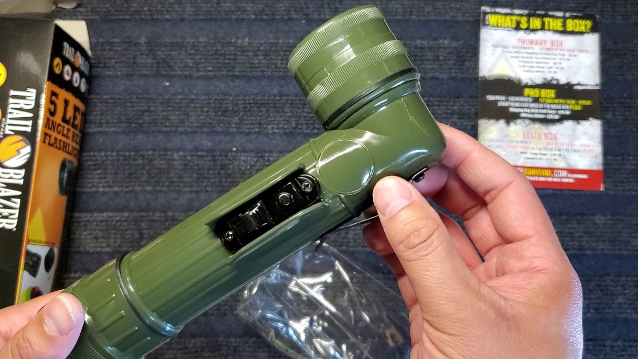 October 2019 - SHTF Primary Mystery Box Unboxing - YouTube